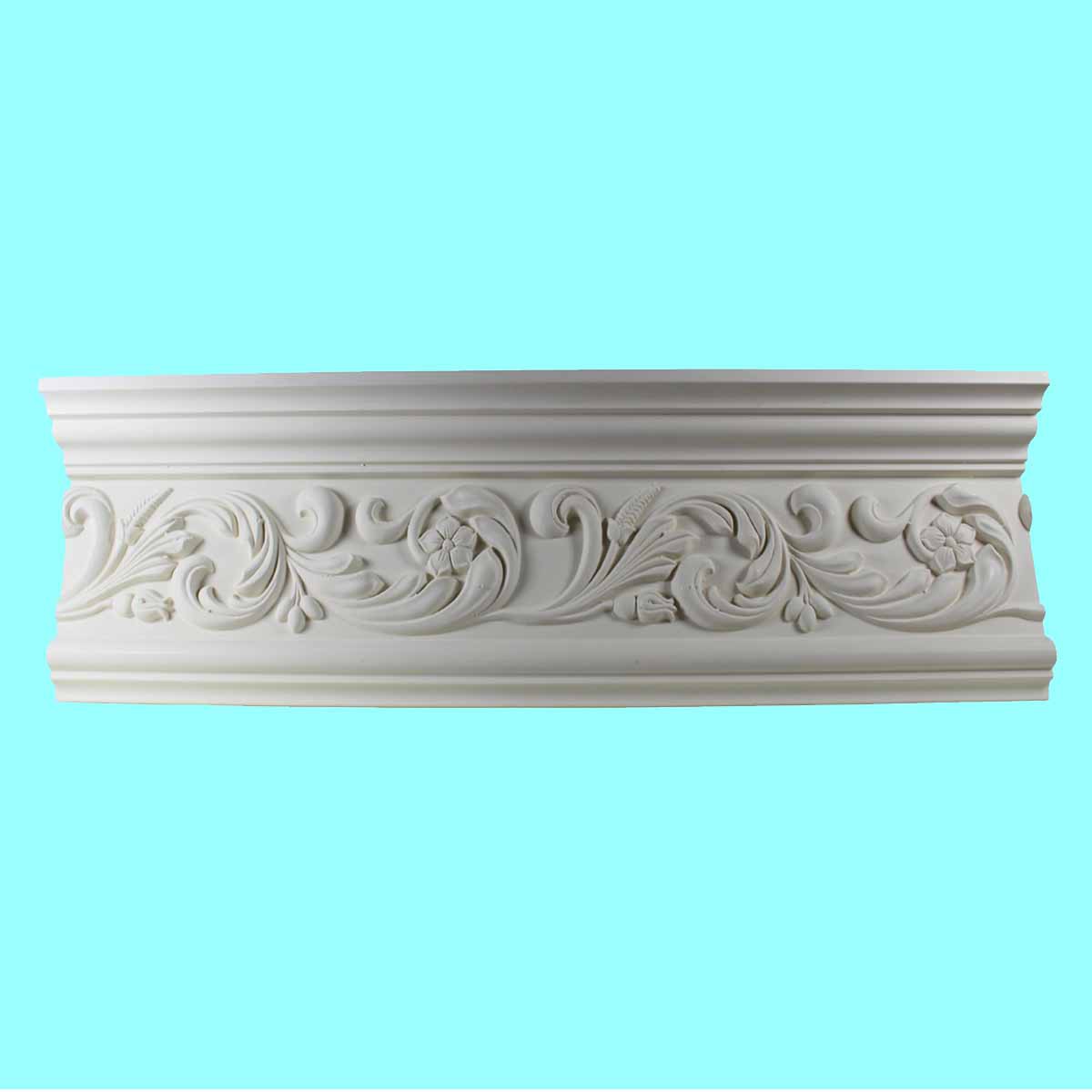 Cornice White Urethane Sample of 10976 23.5" Long
