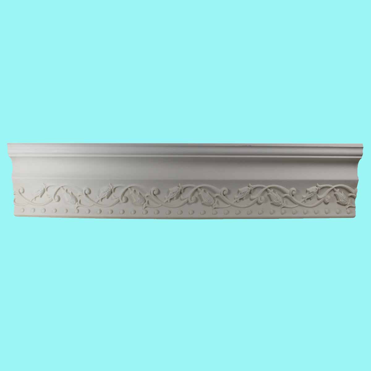 Cornice White Urethane Sample of 10994 23.5" Long | Renovators Su