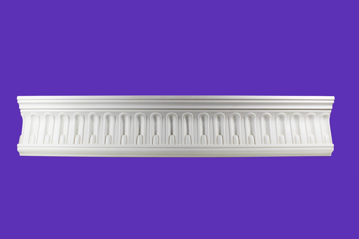Cornice White Urethane Sample of 11443 23.5" Long