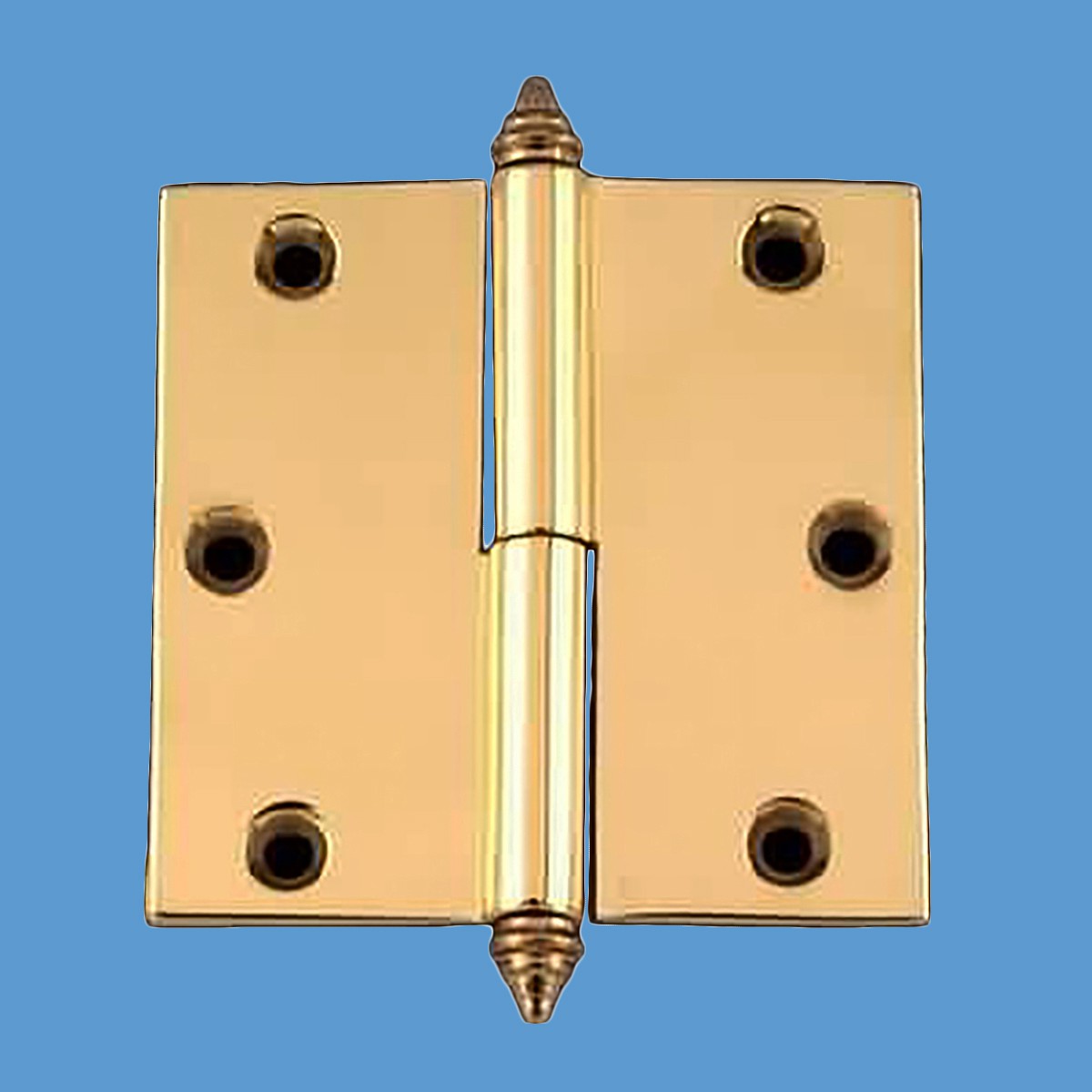 Door Cabinet Hinge Lift Off Left 3" Solid Brass Decor Tip