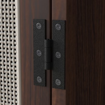 Renovators Supply Black Cabinet Hinge Wrought Iron Offset Kitchen