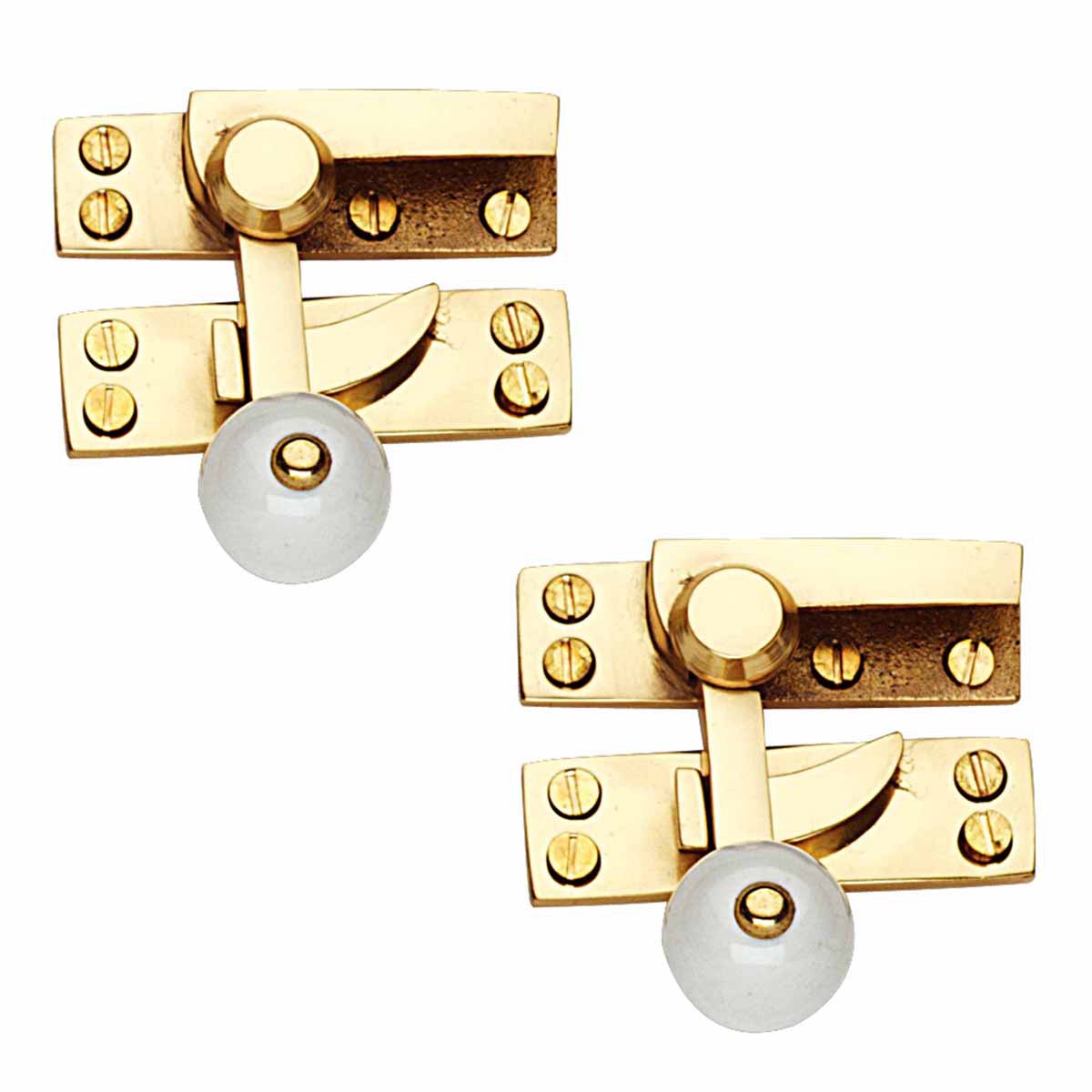 Window Locks With Key Brass Sash Window Fastener Lock – Twist Arm ...
