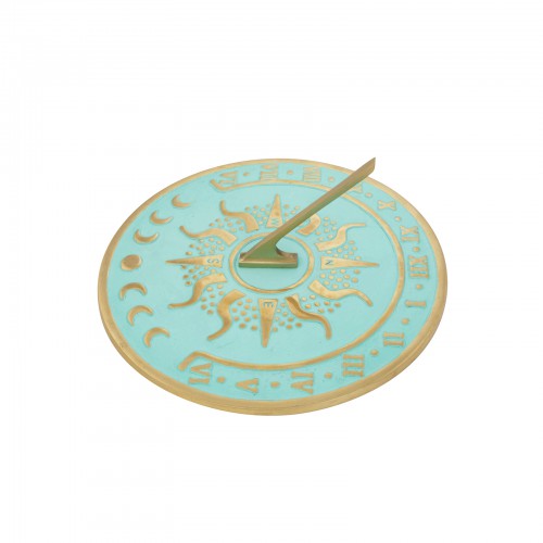 Garden Sundials 10" Outdoor Clock in NESW Solstice Theme