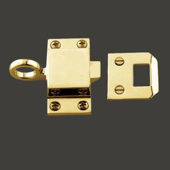 Bright Solid Brass Transom Window Latch | Renovators Supply